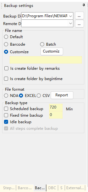 Neware Tester - Battery Testing Equipment/Cycler - Backup Setting in ...